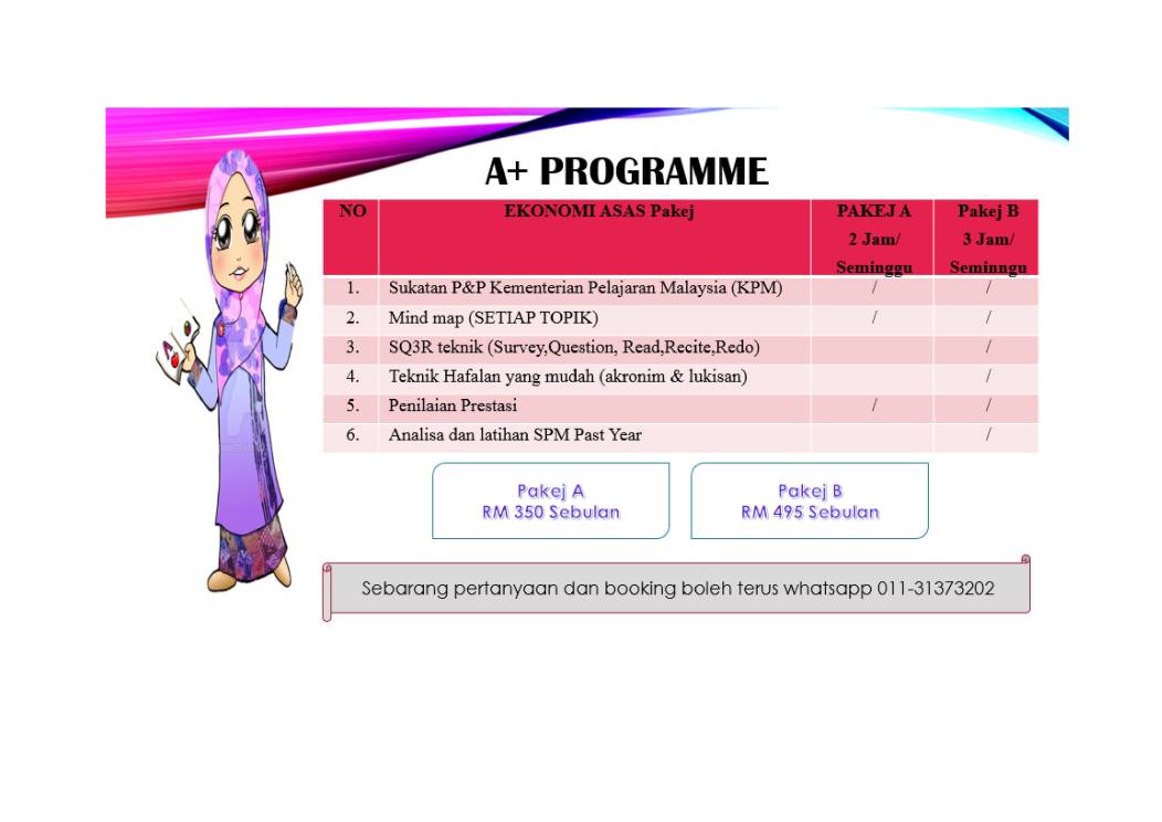 A+ PROGRAMME - Notes - MyPrivateTutor Malaysia