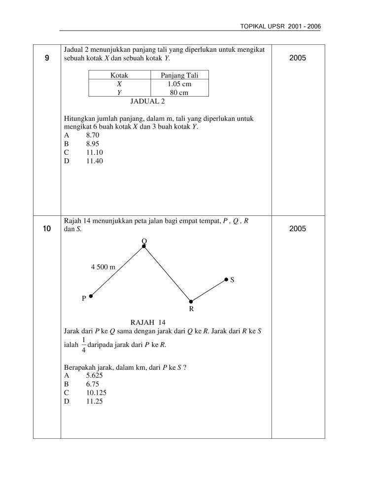 Basic Mathematics In Bahasa Malaysia For Mid School - Notes ...