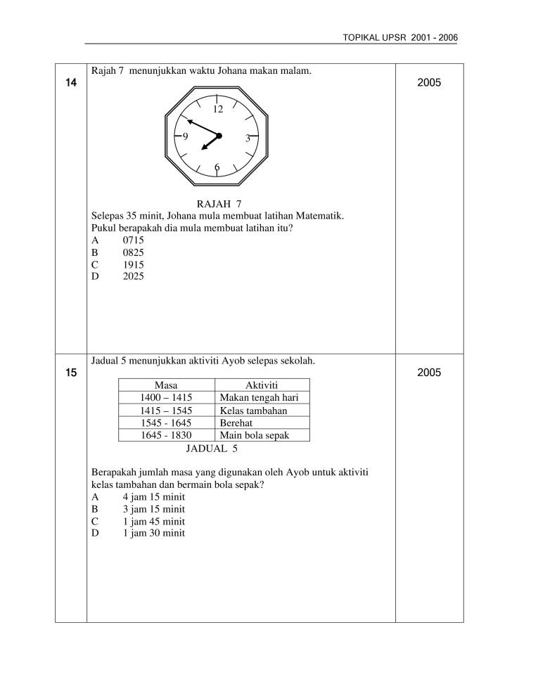 Basic Mathematics In Bahasa Malaysia For Mid School - Notes ...