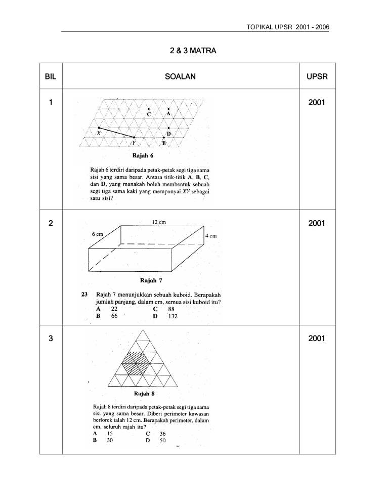 Basic Mathematics In Bahasa Malaysia For Mid School - Notes ...