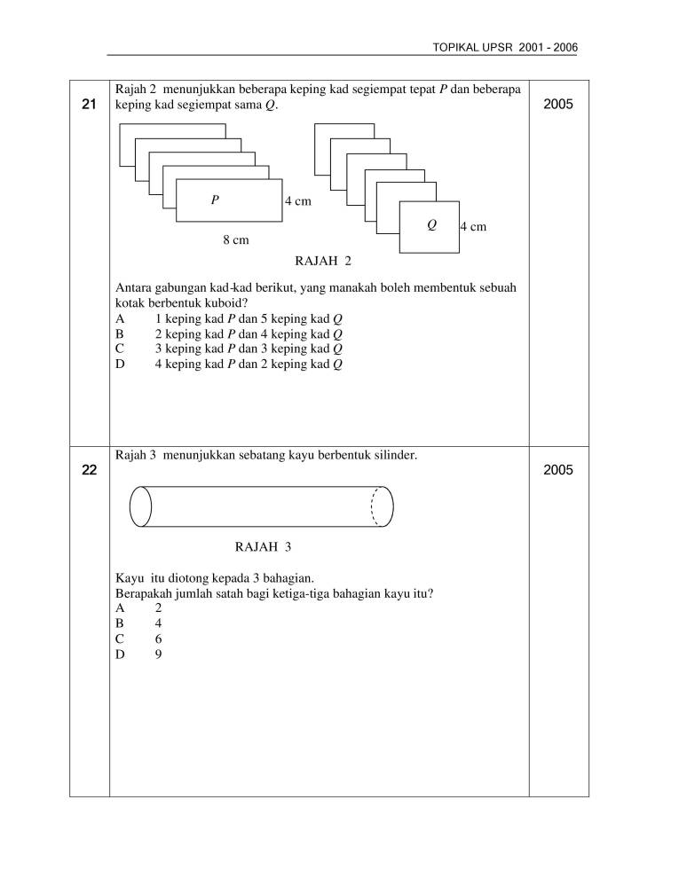 Basic Mathematics In Bahasa Malaysia For Mid School - Notes ...
