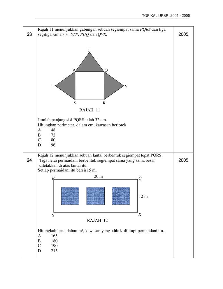 Basic Mathematics In Bahasa Malaysia For Mid School - Notes ...