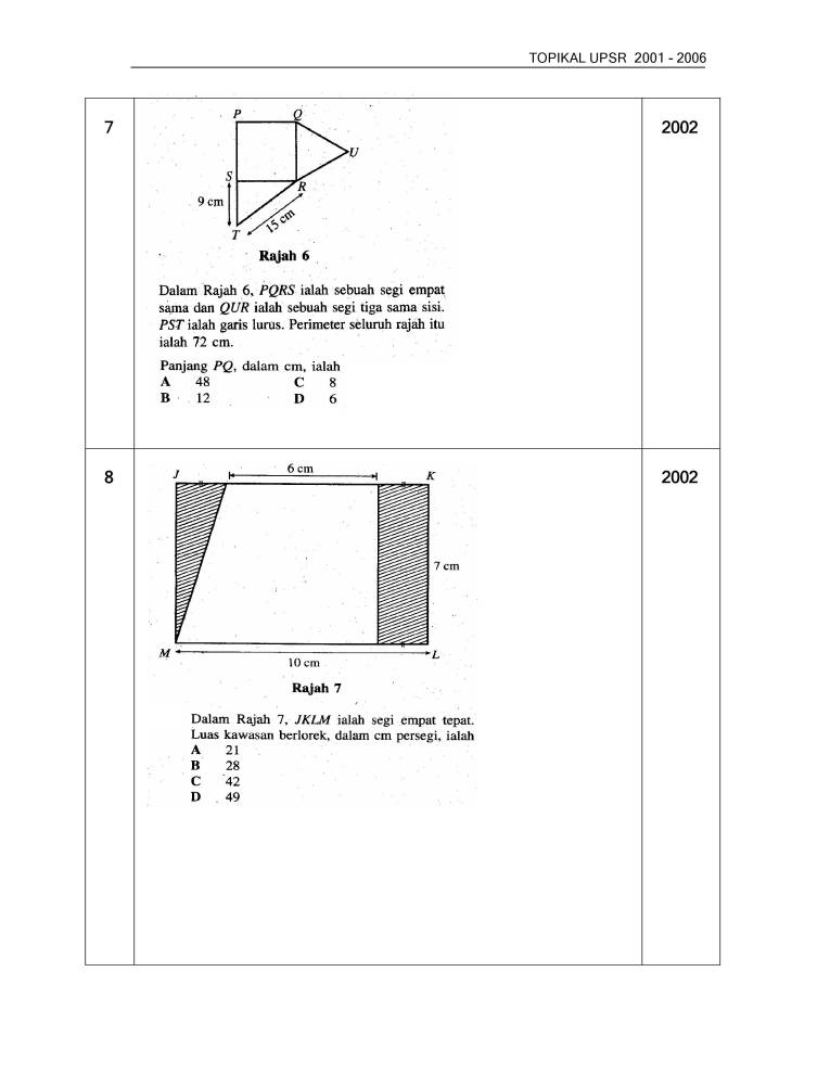 Basic Mathematics In Bahasa Malaysia For Mid School - Notes ...
