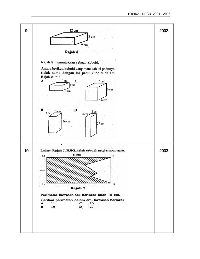 Basic Mathematics In Bahasa Malaysia For Mid School - Notes ...