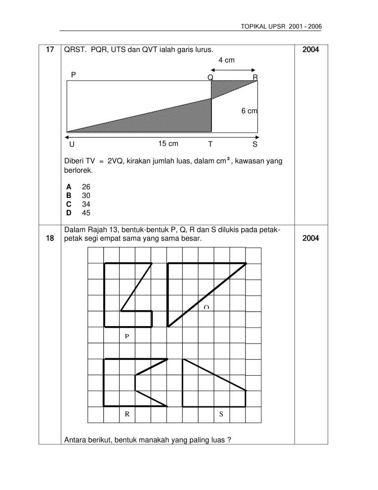 Basic Mathematics In Bahasa Malaysia For Mid School - Notes ...