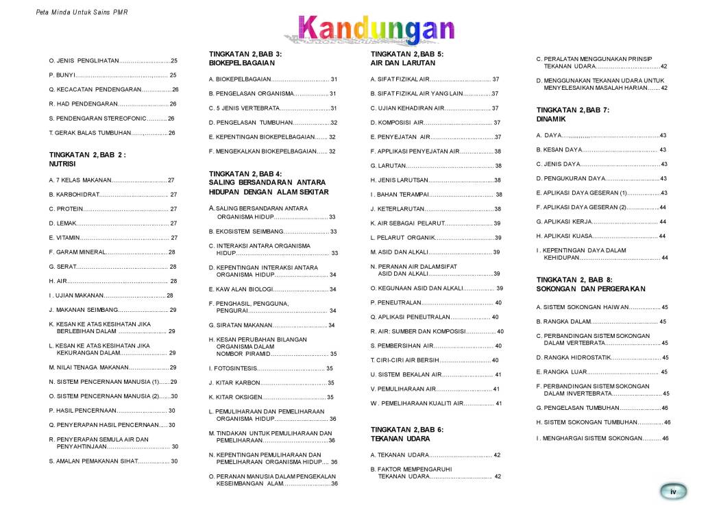 Notes On Form 1- SAINS- BAB 1-7 - Notes - MyPrivateTutor Malaysia