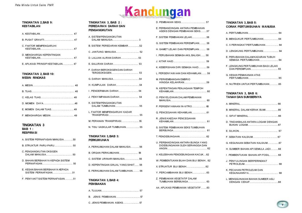 Notes On Form 1- SAINS- BAB 1-7 - Notes - MyPrivateTutor Malaysia