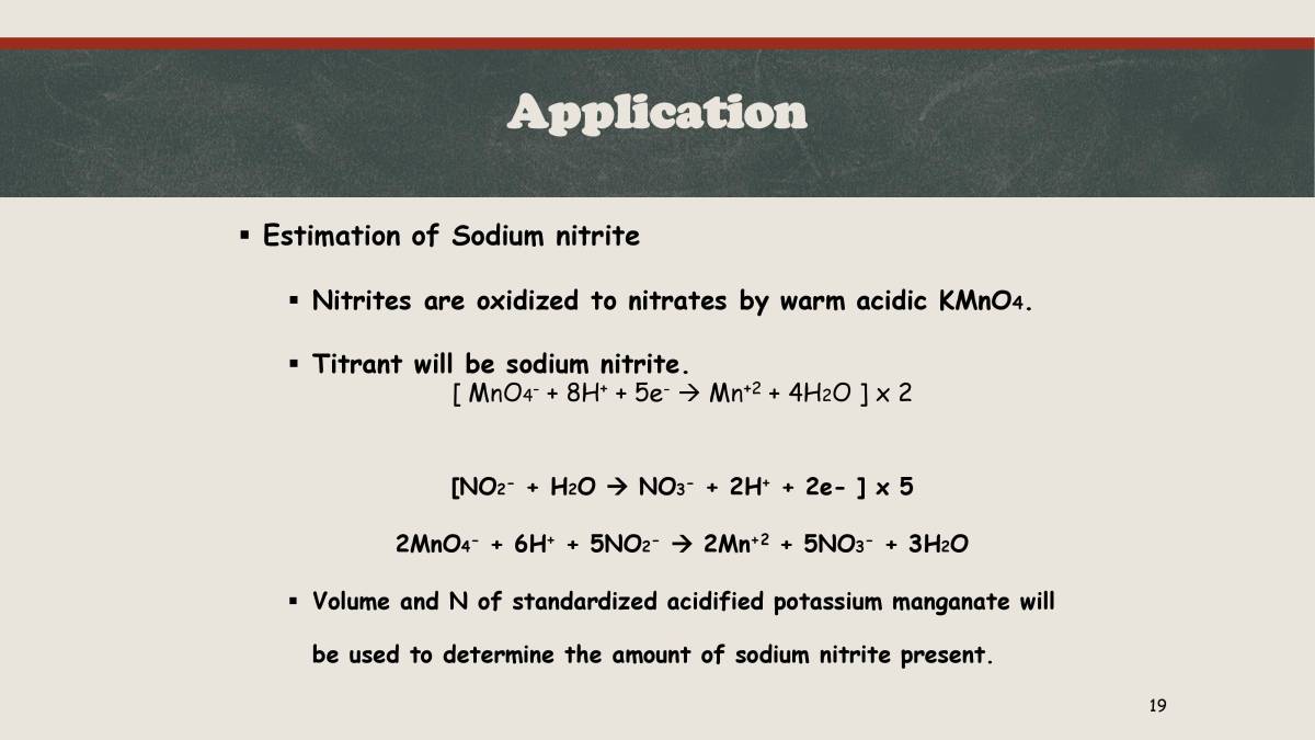 Notes On Redox Titration - Notes - MyPrivateTutor Malaysia