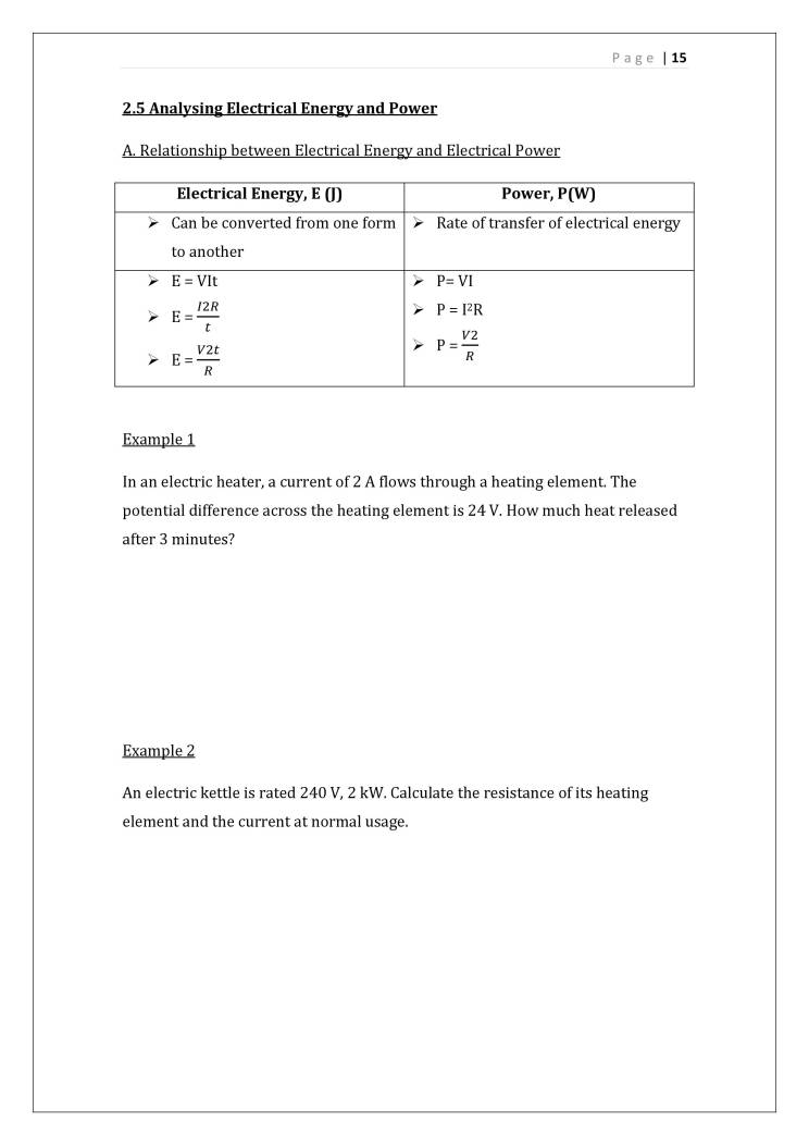 SPM F5 Chapter 2 Notes - Notes - MyPrivateTutor Malaysia