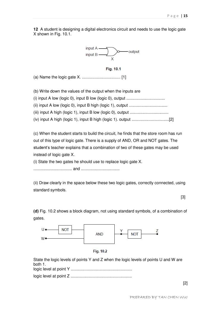 IGCSE Physics Revision Notes AND Pass Year Question Compilation - Notes ...
