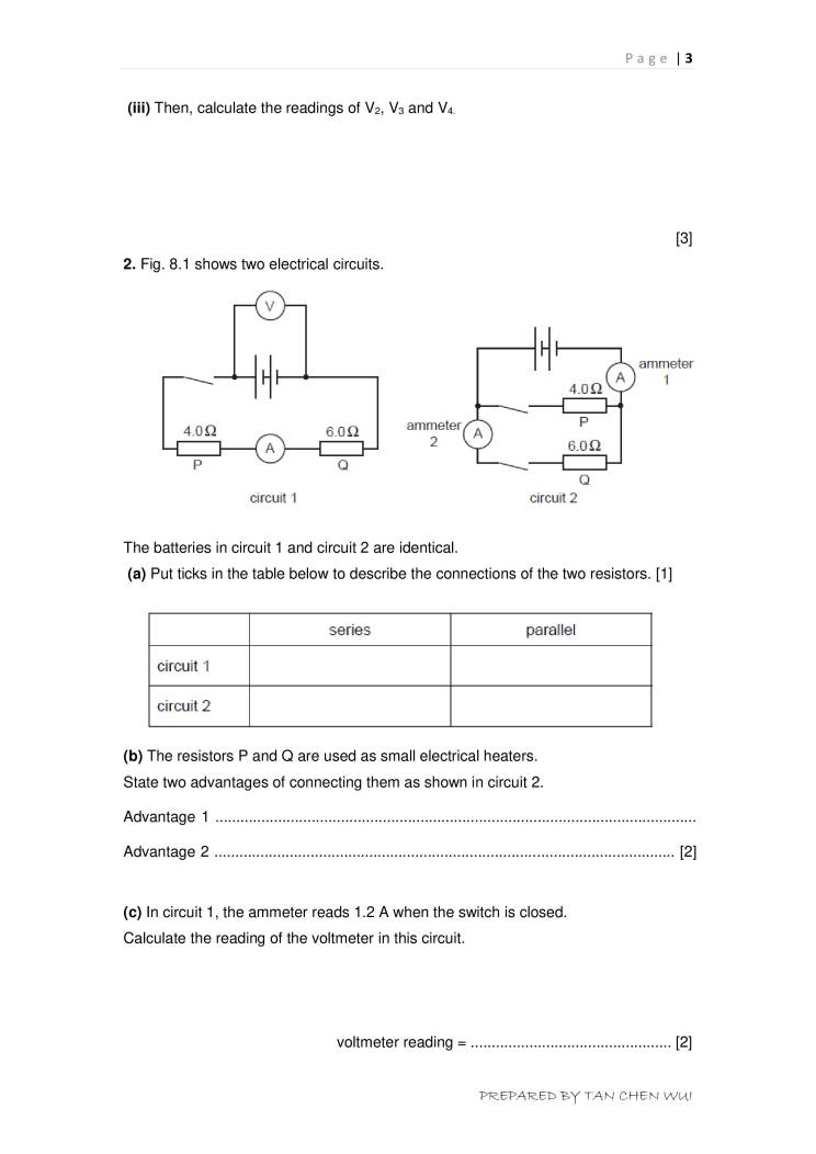 IGCSE Physics Revision Notes AND Pass Year Question Compilation - Notes ...