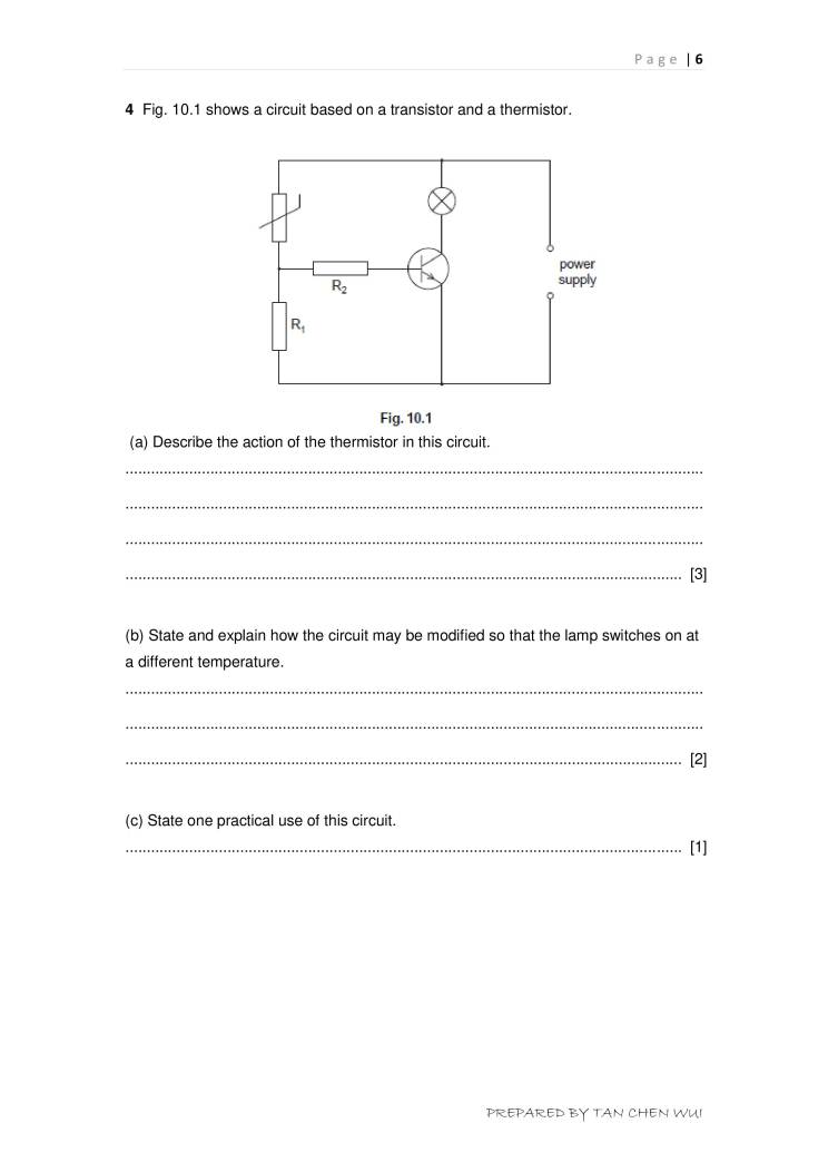IGCSE Physics Revision Notes AND Pass Year Question Compilation - Notes ...