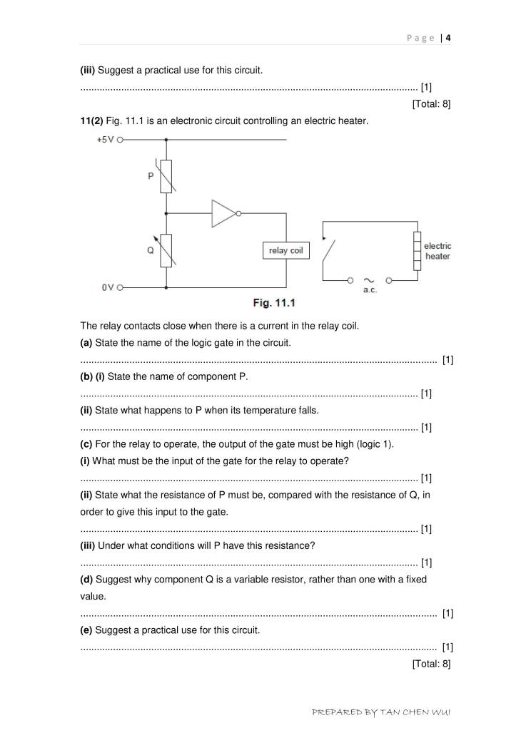 IGCSE Physics Revision Notes AND Pass Year Question Compilation - Notes ...