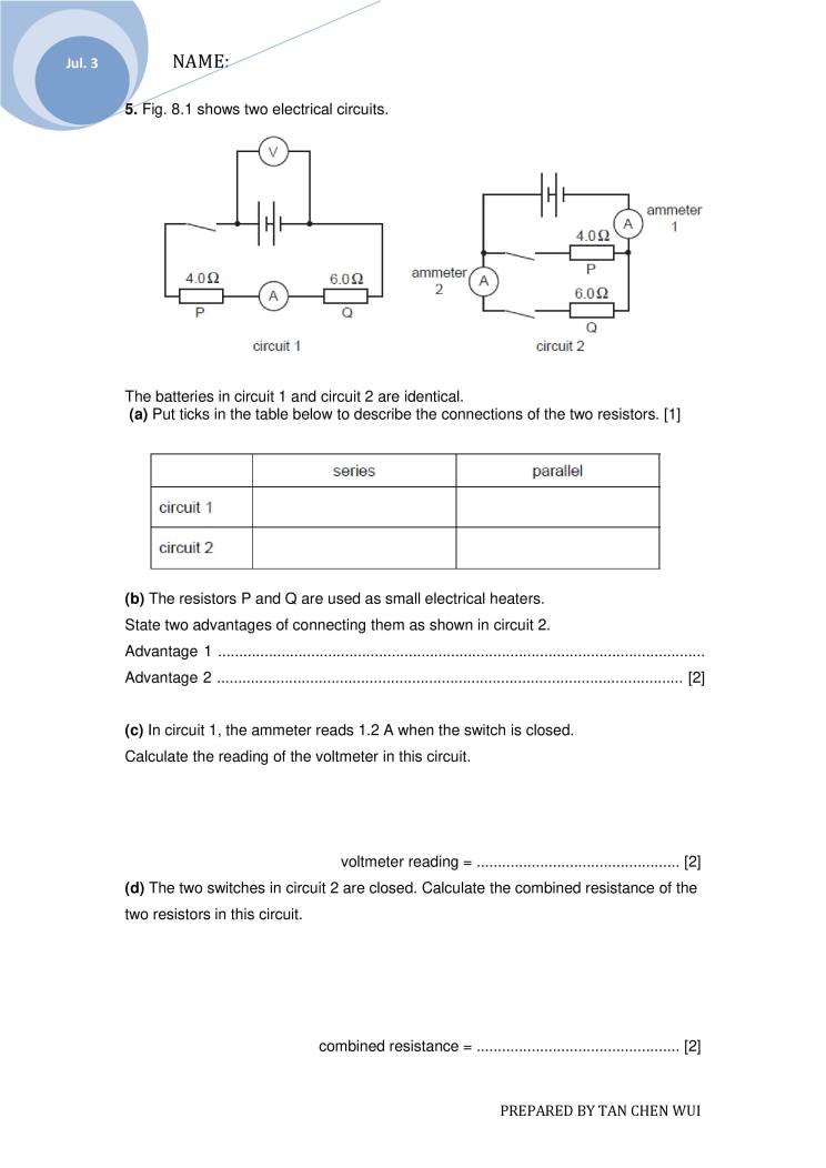 IGCSE Physics Revision Notes AND Pass Year Question Compilation - Notes ...