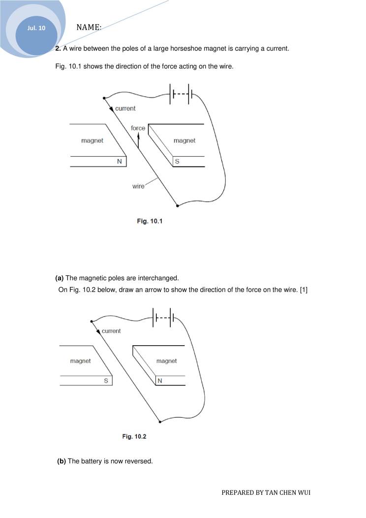 IGCSE Physics Revision Notes AND Pass Year Question Compilation - Notes ...