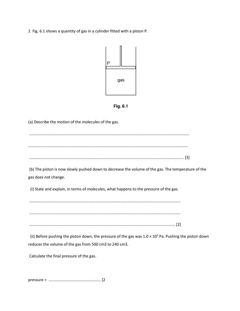 Pressure Worksheet Notes - Notes - MyPrivateTutor Malaysia