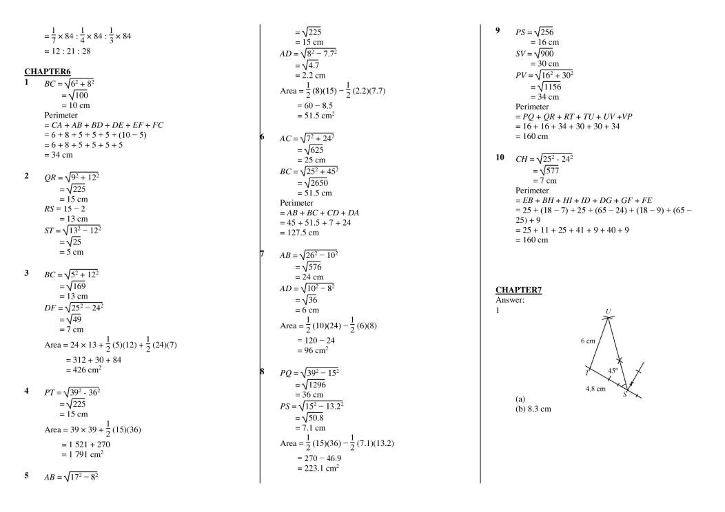Mathematics Revision PT1 Students - Notes - MyPrivateTutor Malaysia
