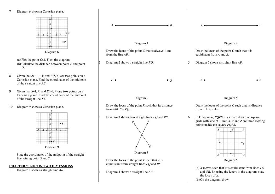 Mathematics Revision PT1 Students - Notes - MyPrivateTutor Malaysia