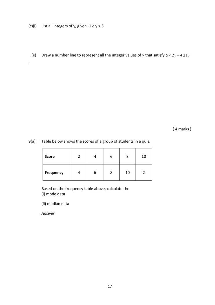 MATHS PT3 PPT - Notes - MyPrivateTutor Malaysia