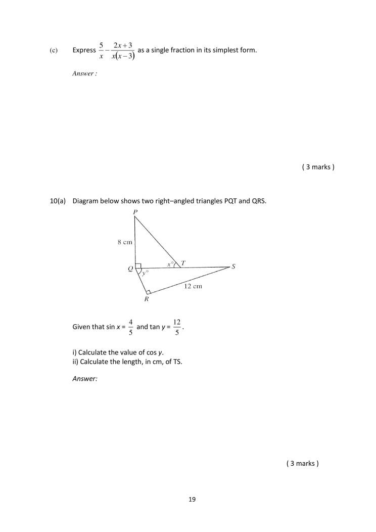 MATHS PT3 PPT - Notes - MyPrivateTutor Malaysia