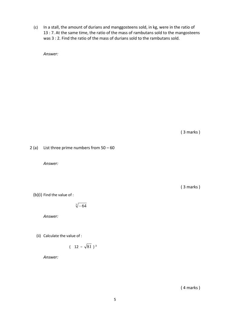 MATHS PT3 PPT - Notes - MyPrivateTutor Malaysia