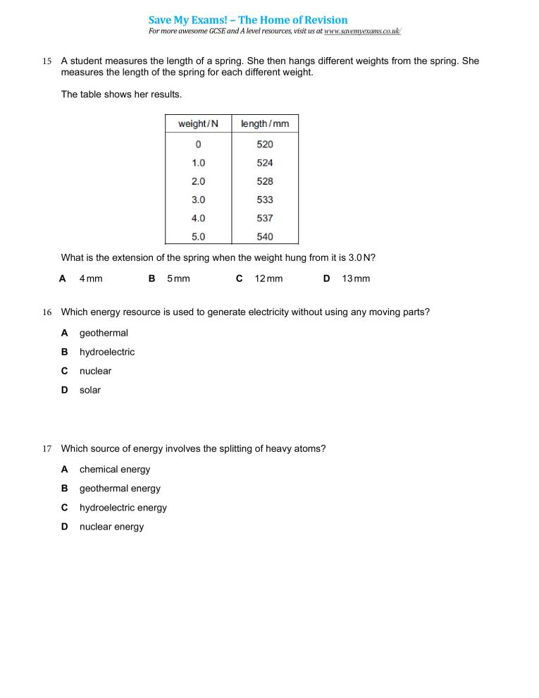 IGCSE Physics Notes - Notes - MyPrivateTutor Malaysia