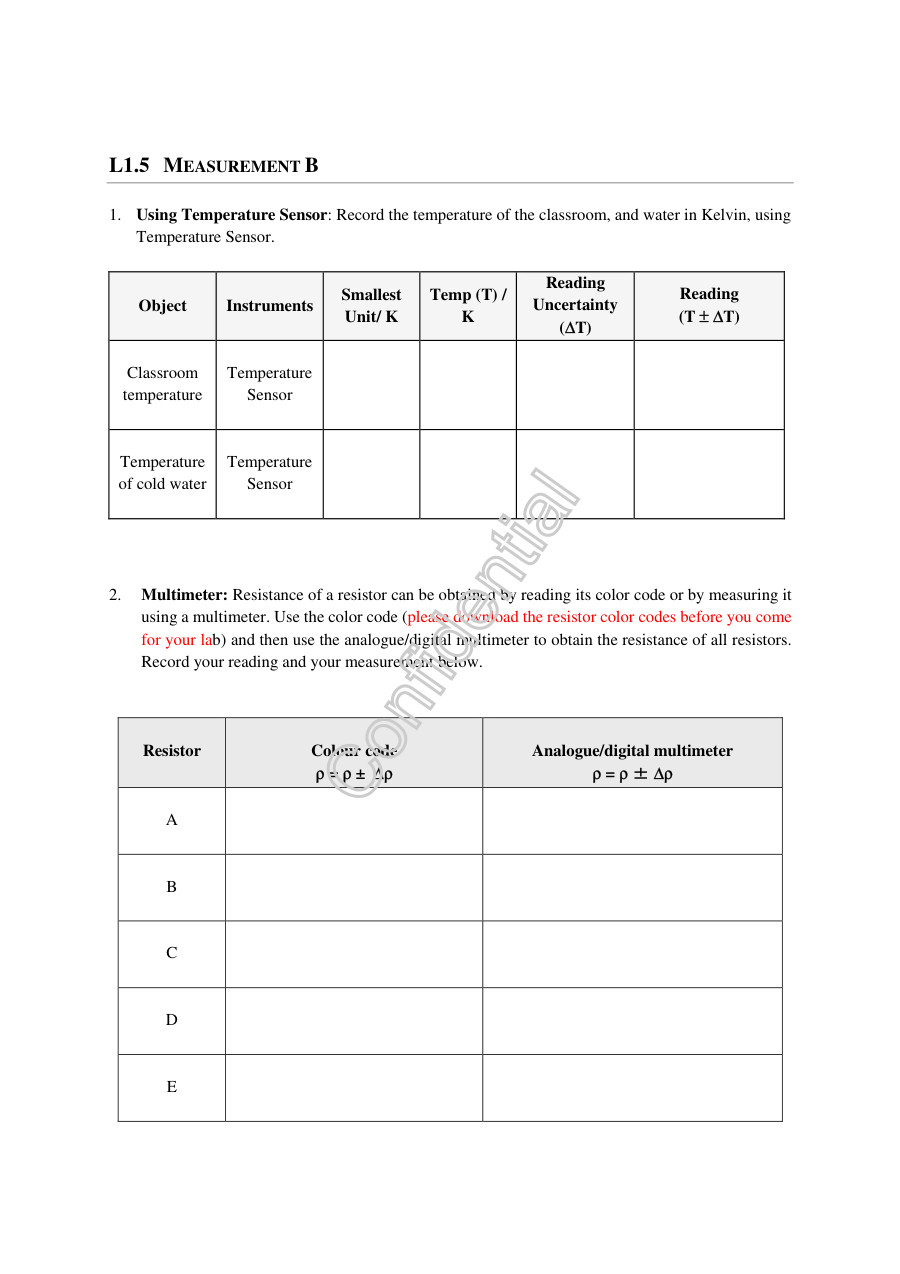 Notes On Techniques In Laboratory Physics - Notes - MyPrivateTutor Malaysia