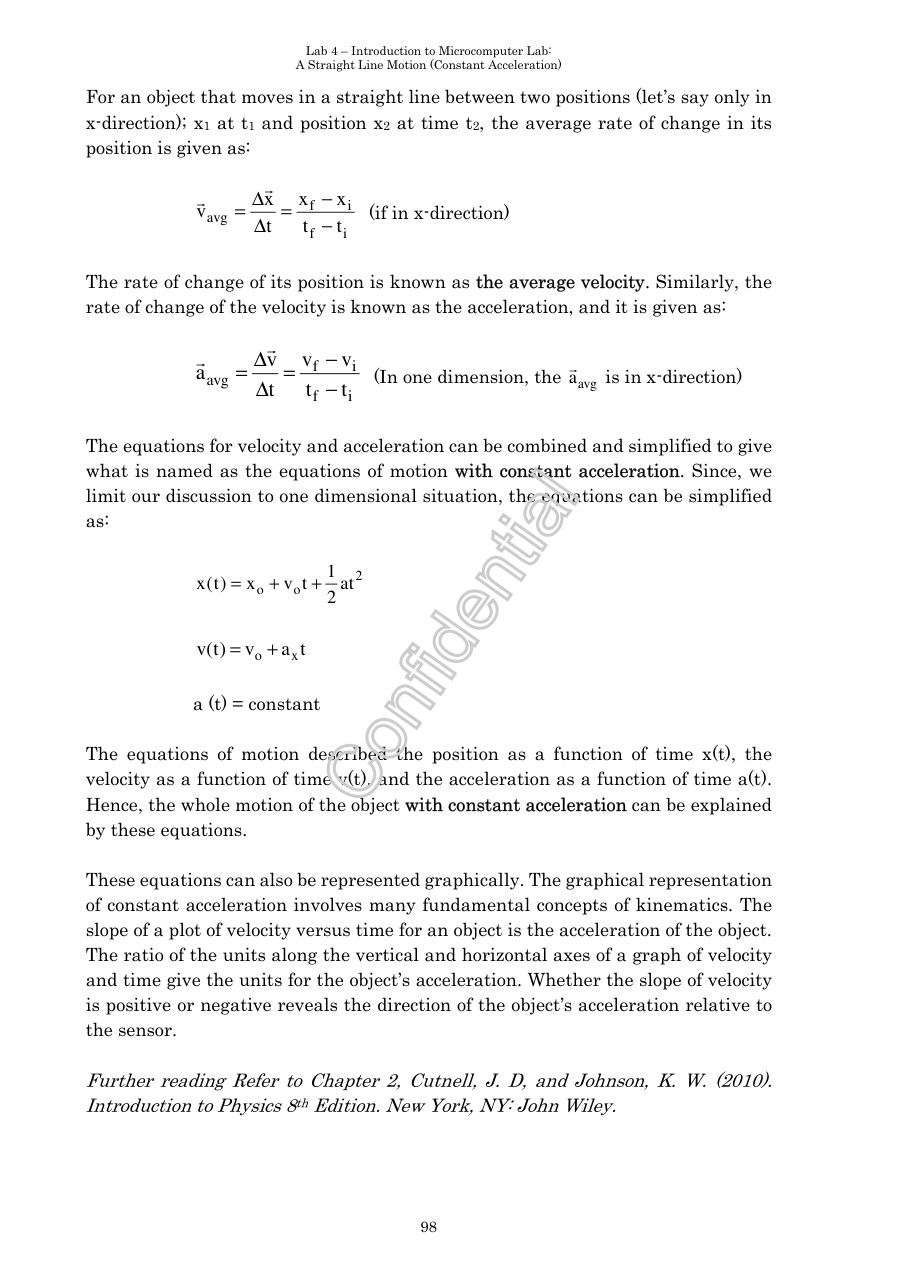 Notes On Techniques In Laboratory Physics - Notes - MyPrivateTutor Malaysia