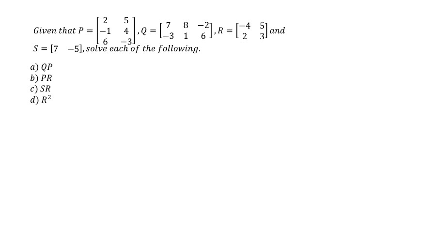 SPM KSSM Mathematics Form 5 Chapter 2 Matrices - Notes - MyPrivateTutor ...