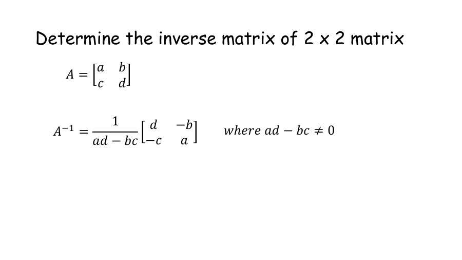 SPM KSSM Mathematics Form 5 Chapter 2 Matrices - Notes - MyPrivateTutor ...