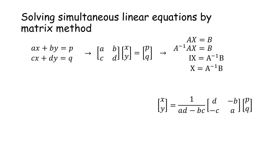 SPM KSSM Mathematics Form 5 Chapter 2 Matrices - Notes - MyPrivateTutor ...