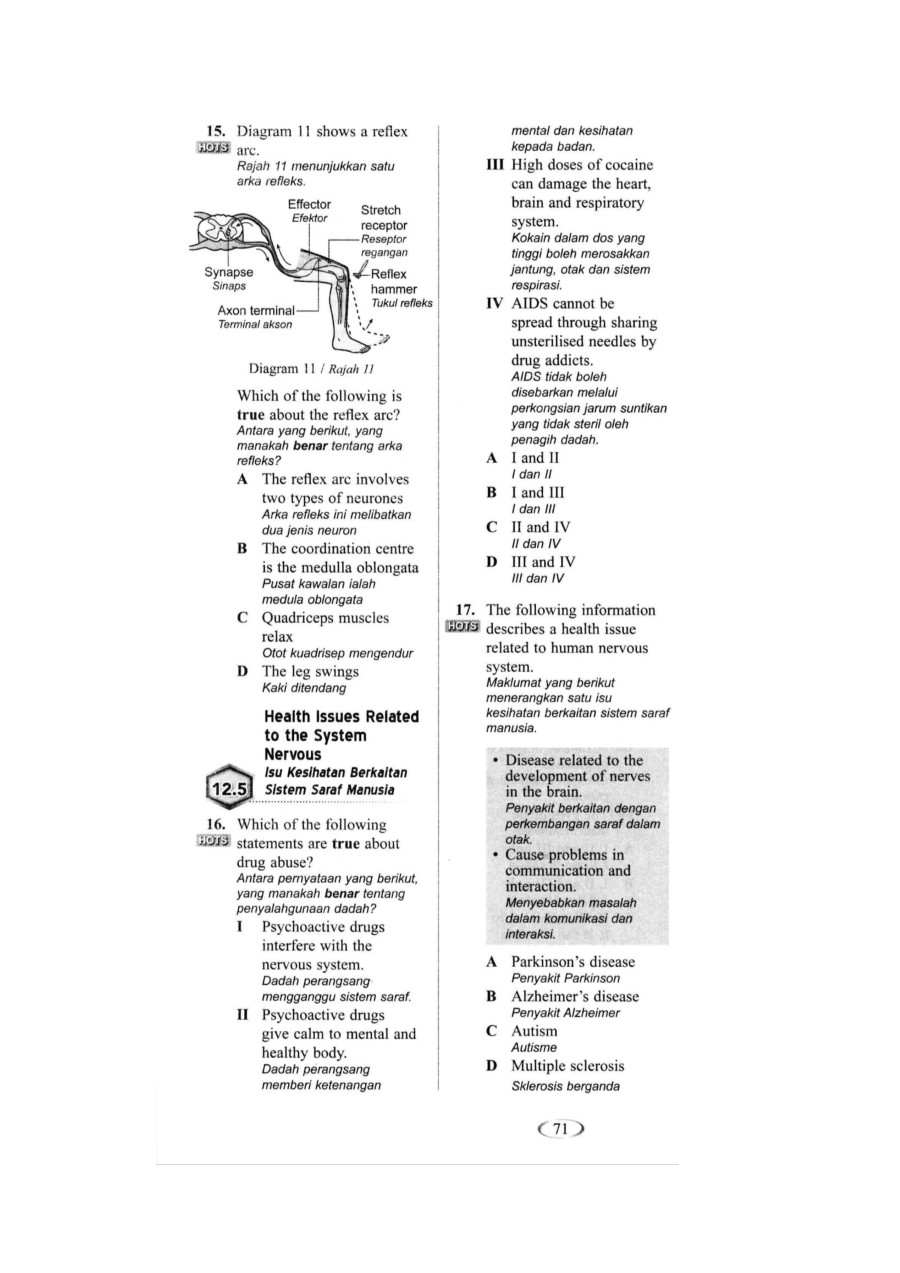 Note on Chapter 12 Coordination and response - Notes - MyPrivateTutor ...