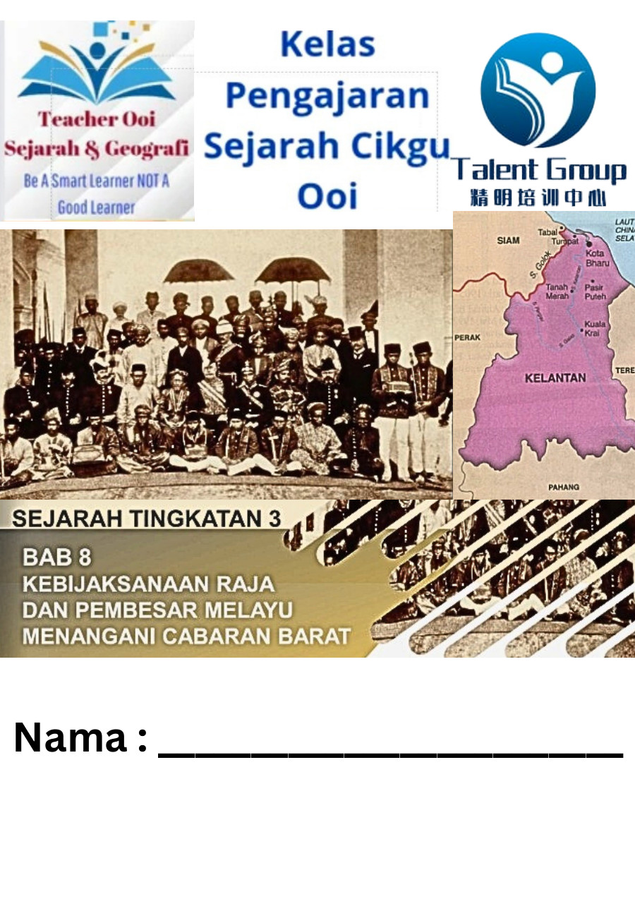 Sejarah Tingkatan 3 Tingkatan 3 / Form 3 Ulang Kaji Sejarah With