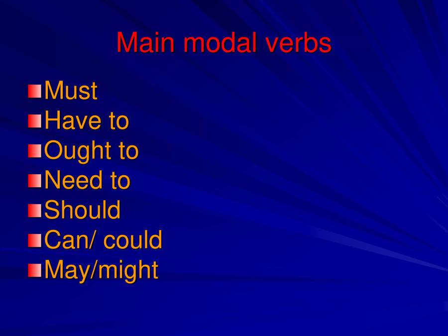 PPT On Use Of Modal Verbs - PowerPoint Slides - MyPrivateTutor Malaysia