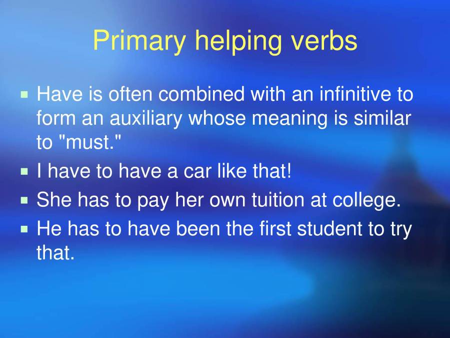 PPT On Modal Auxiliaries Verbs - PowerPoint Slides - MyPrivateTutor ...