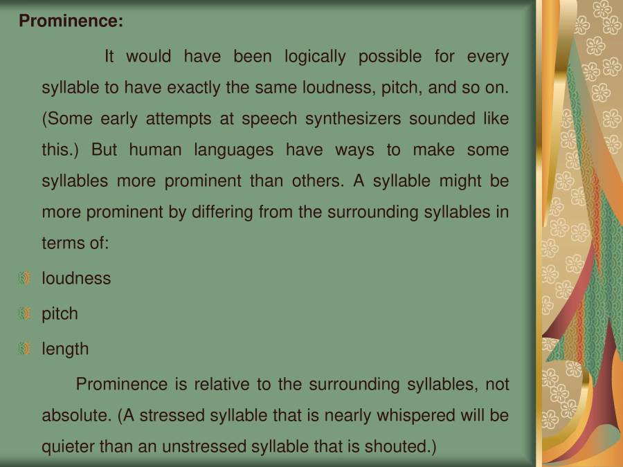 PPT On Intonation And Pronounciation - PowerPoint Slides ...