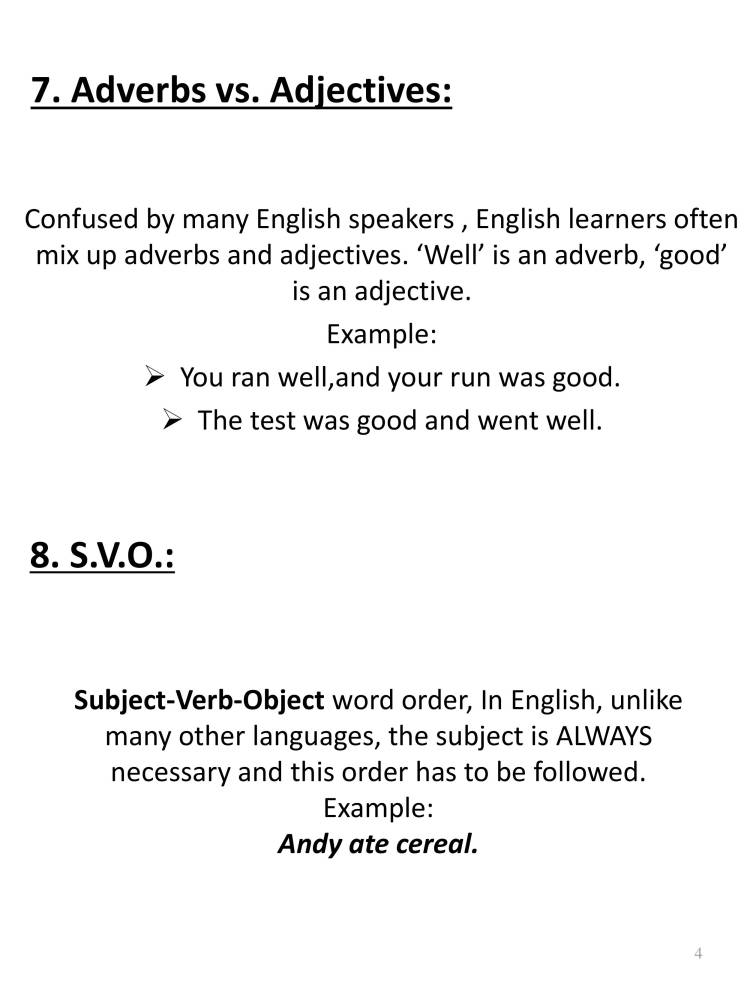 PPT On Common Errors Committed By English Learners. - PowerPoint Slides ...