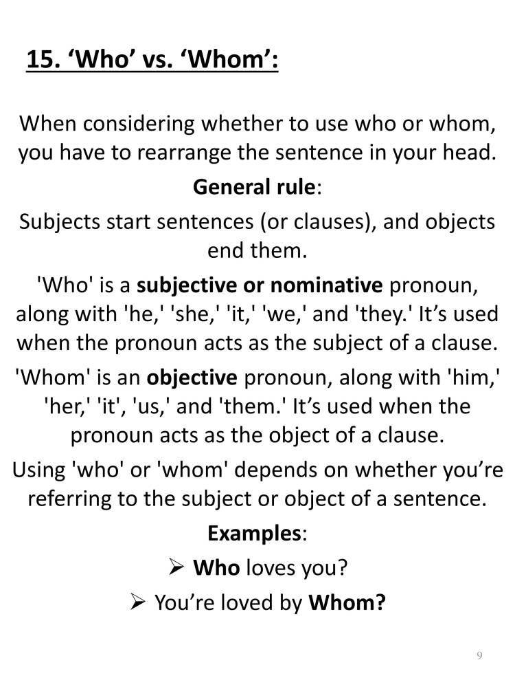 PPT On Common Errors Committed By English Learners. - PowerPoint Slides ...