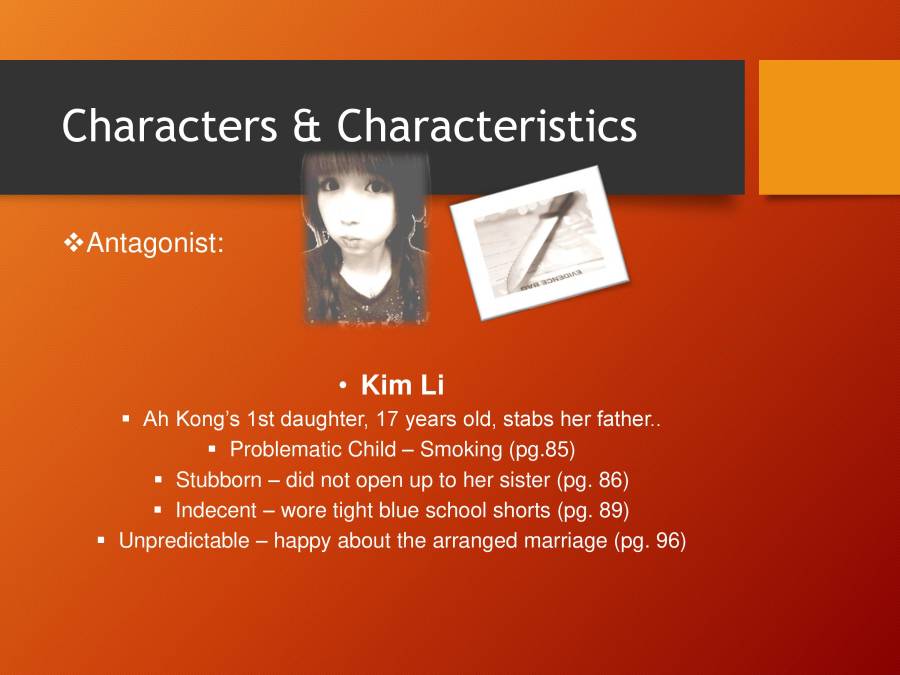 Study On Mr Tang Girl - PowerPoint Slides - MyPrivateTutor Malaysia