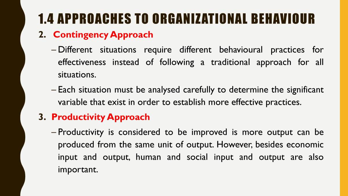 Introduction To Organizational Behaviour (Chapter 1) - PowerPoint ...