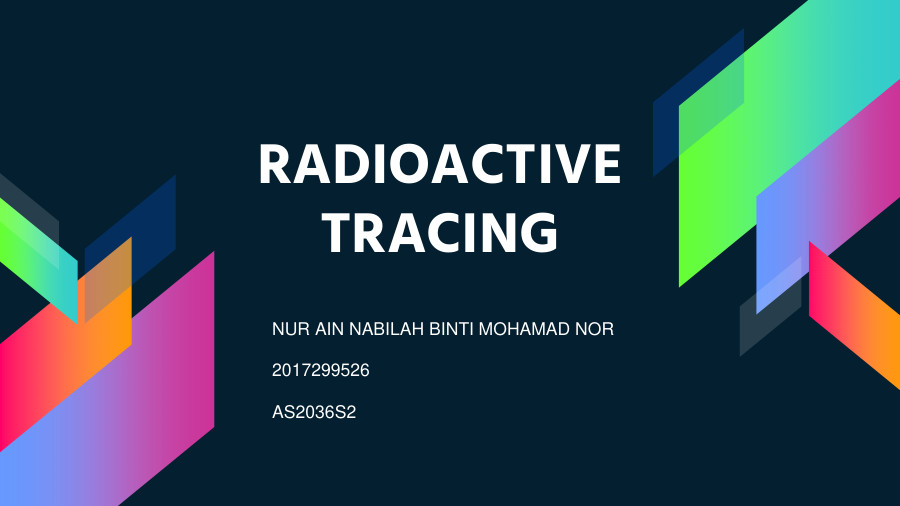 Presentation On Radioactive Tracing - PowerPoint Slides ...