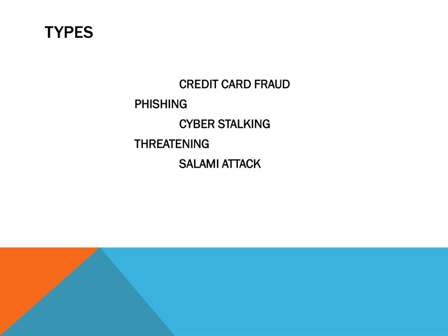 Presentation on Cyber crime and Cyber law - PowerPoint Slides ...