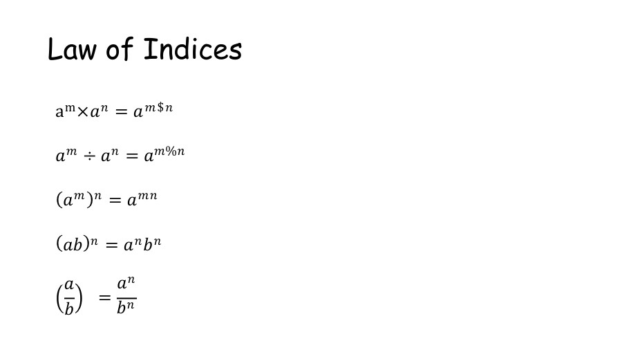 SPM KSSM Additional Mathematics Form 4 Chapter 4 Indices, Surds and ...