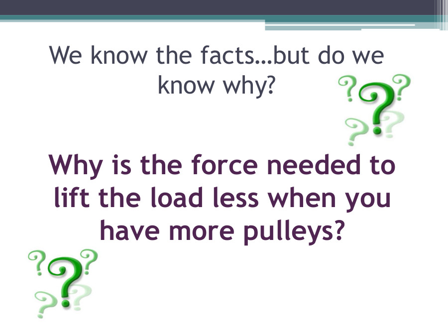 Pulley system - PowerPoint Slides - MyPrivateTutor Malaysia