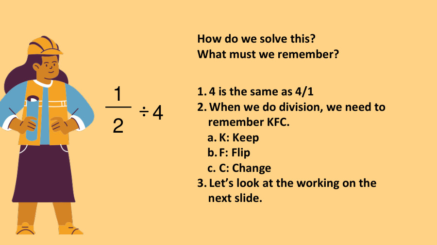 Dividing Unit Fractions by Whole Number - PowerPoint Slides ...